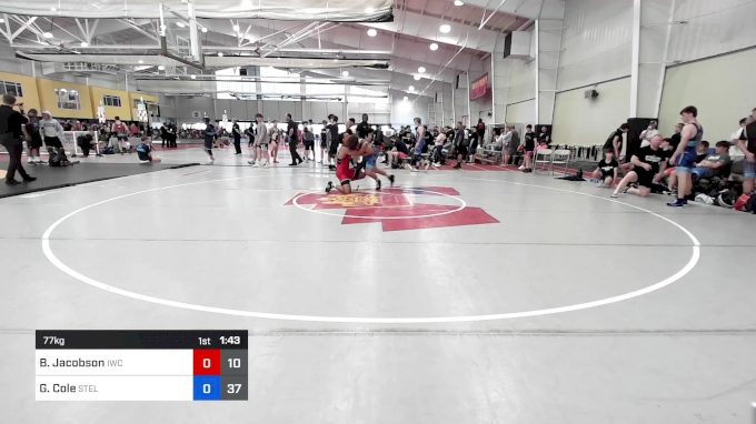 77 kg Rr Rnd 1 - Blake Jacobson, Integrity WC Titanium vs Gavin Cole ...