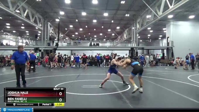 126 lbs Round 9 (10 Team) - Joshua Hale, Luchadores vs Ben Fanelli ...