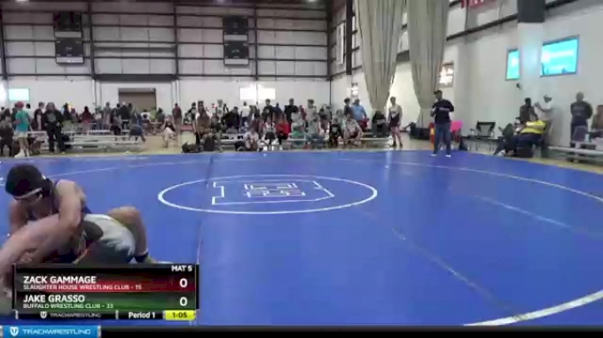 200 lbs Round 1 (3 Team) - Zack Gammage, SLAUGHTER HOUSE WRESTLING CLUB ...