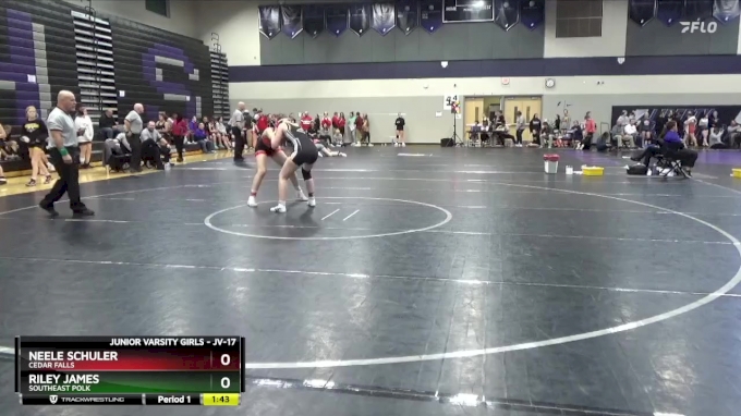 JV-17 lbs Round 2 - Riley James, Southeast Polk vs Neele Schuler, Cedar ...