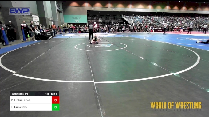 61 lbs Consi Of 8 #1 - Penelope Helsel, Legacy Elite Wrestling Club vs ...