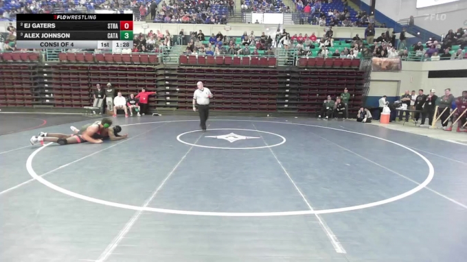 215 lbs Consi Of 4 - EJ Gaters, Stratford vs Alex Johnson, Catawba Ridge