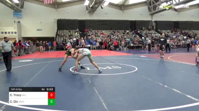 147 lbs Consi Of 32 #2 - Chad Tracy, Williamstown vs Cody Dix, Orchard
