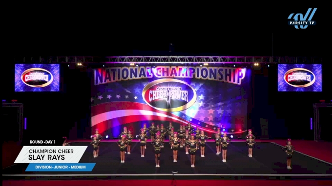 Champion Cheer - Slay Rays [2024 L2 Junior - Medium Day 1] 2024 Cheer ...