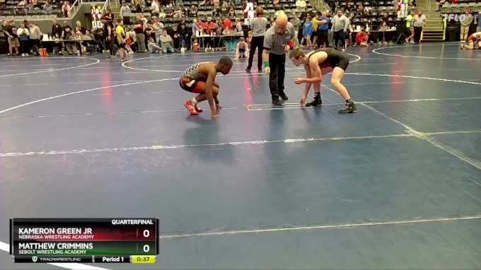 115 lbs Quarterfinal - Matthew Crimmins, Sebolt Wrestling Academy vs ...