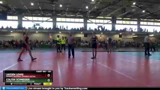 132 lbs 7th Place Match - Colten Schneider, Maurer Coughlin Wrestling ...