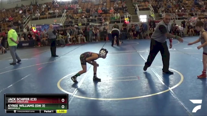 65 lbs Cons. Round 2 - Jack Schifer (c3), Pursuit Wrestling vs Kyree ...