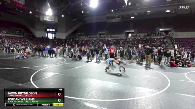 82 lbs Semifinal - Jordan Williams, Black Fox Wrestling Academy vs ...