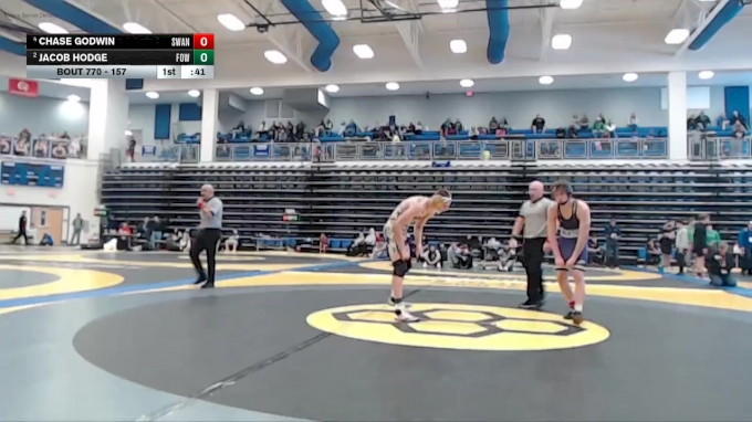 157 lbs Cons. Semi - Chase Godwin, Swanton vs Jacob Hodge, Fowlerville