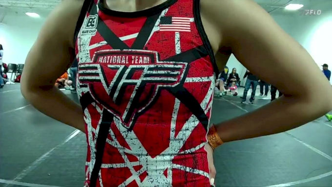 107 lbs Finals (8 Team) - Mia Galindo, Tri State Training Center Red vs ...