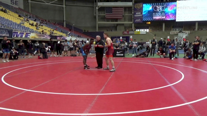 77 kg Quarterfinal - Jack Ervien, Jr., Viking Wrestling Club (IA) vs Kamal Bey, Army (WCAP)