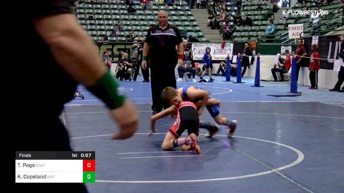 75 lbs Final - Thunder Page, South Central Punishers vs Kael Copeland ...