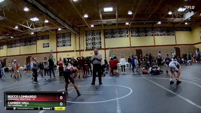 120 lbs Round 2 (10 Team) - Rocco Lombardo, Warhawks Wrestling vs ...