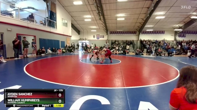 175 lbs Semifinal - Ayden Sanchez, Riverton vs William Humphreys ...