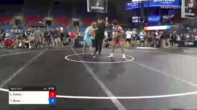 160 lbs Consi Of 16 #1 - Logan Swaw, Illinois vs Timothy Bova, New York