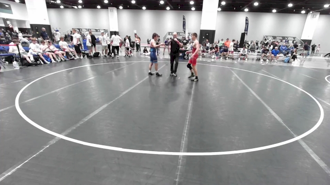 144 lbs Brock Johnson, Kansas Red vs David Mora, Texas