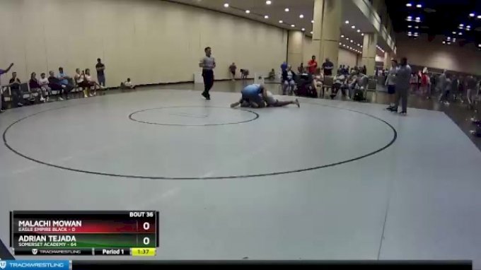 195 lbs Round 8 (10 Team) - Adrian Tejada, Somerset Academy vs Malachi ...