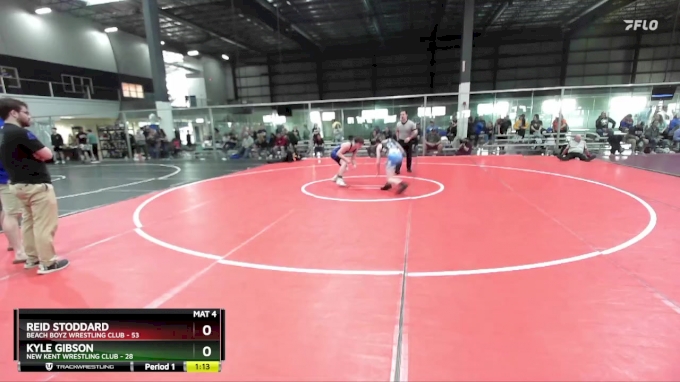 126 lbs Champ. Round 3 - Kyle Gibson, New Kent Wrestling Club vs Reid ...