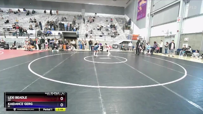 57 lbs Cons. Round 5 - Lexi Beadle, OH vs Kaidance Gerg, ID