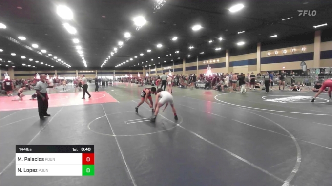 144 lbs Consi Of 4 - Matthew Palacios, Pounders WC vs Noah Lopez ...