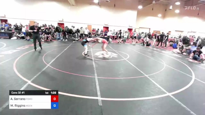 60 kg Cons 32 #1 - Angel Serrano, Pomona Elite (PWCC) vs Maximus ...