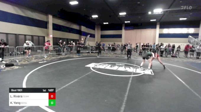 101 lbs Round Of 16 - Leila Rivera, Team Thunder WC vs Katelyn Yang ...