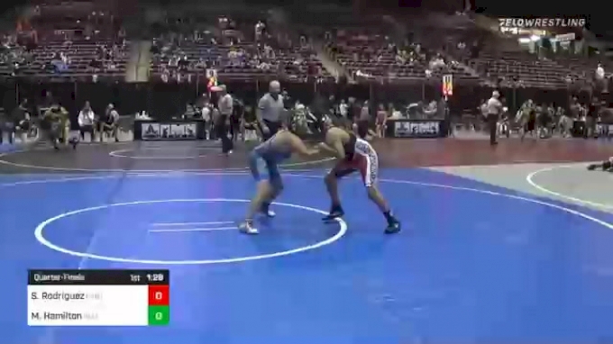 106 lbs Quarterfinal - Sebastian Rodriguez, Cvbjj vs Matthew Hamilton ...