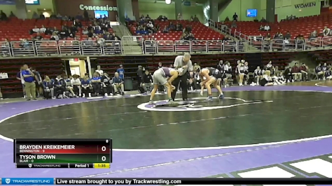 138 lbs Semis & Wb (16 Team) - Tyson Brown, Blair vs Brayden ...