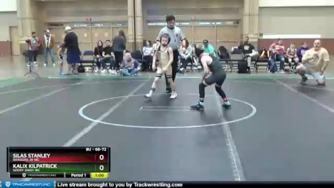 68 lbs Round 2 - Silas Stanley, Dragons Jr WC vs Kalix Kilpatrick ...