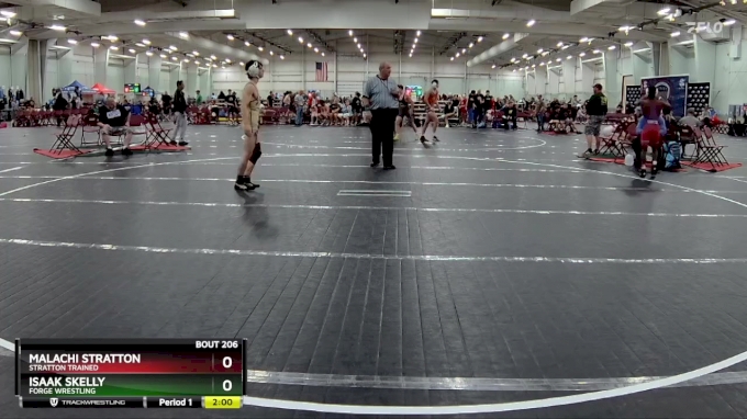 120 lbs Quarterfinal - Isaak Skelly, Forge Wrestling vs Malachi ...