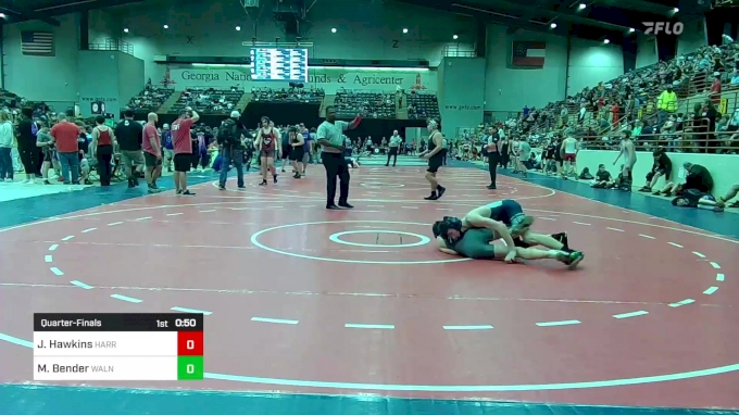 130 lbs Quarterfinal - Jayden Hawkins, Harrison Top Dog Wrestling Club ...
