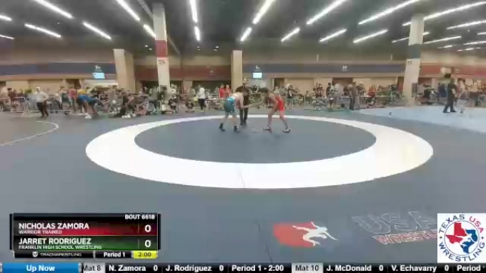 132 lbs Quarterfinal - Nicholas Zamora, Warrior Trained vs Jarret ...