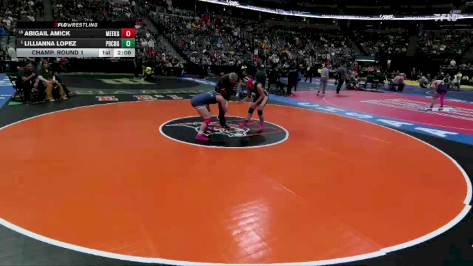 G145-4A Champ. Round 1 - Lillianna Lopez, Pueblo Central Girls vs ...