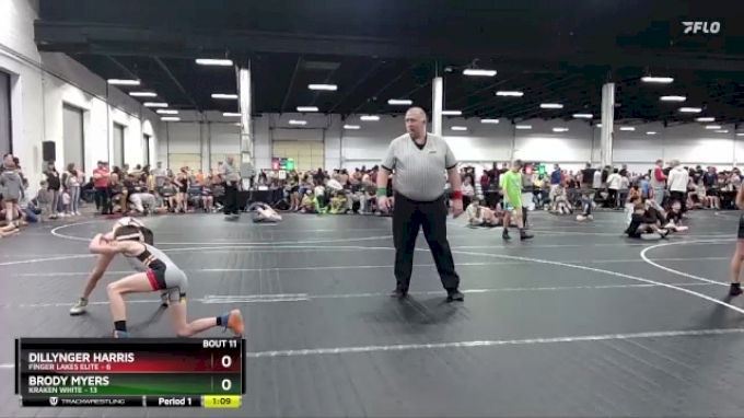 64 lbs Round 3 (8 Team) - Dillynger Harris, Finger Lakes Elite vs Brody ...