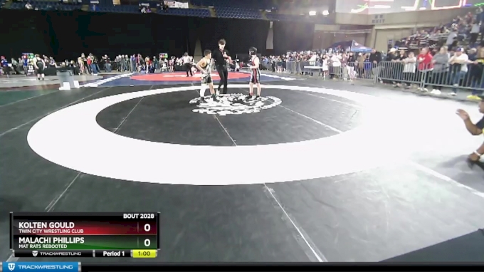 117 lbs Cons. Round 1 - Malachi Phillips, Mat Rats Rebooted vs Kolten ...