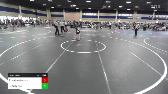 72 lbs Final - Bailey Heinsohn, SoCal Hammers vs Jessie Kelly, Savage ...
