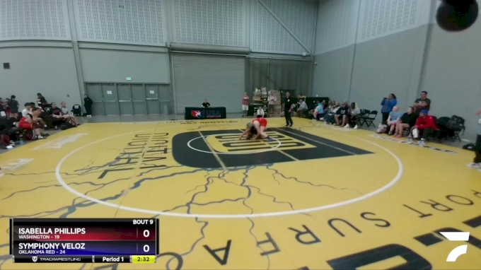 180 lbs Round 3 (8 Team) - Isabella Phillips, Washington vs Symphony ...