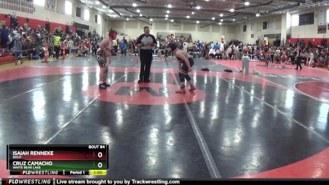 Round 3 - Cruz Camacho, White Bear Lake vs Isaiah Renneke, BOLD