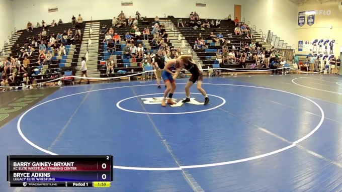 132 lbs Cons. Semi - Barry Gainey-Bryant, KC Elite Wrestling Training ...