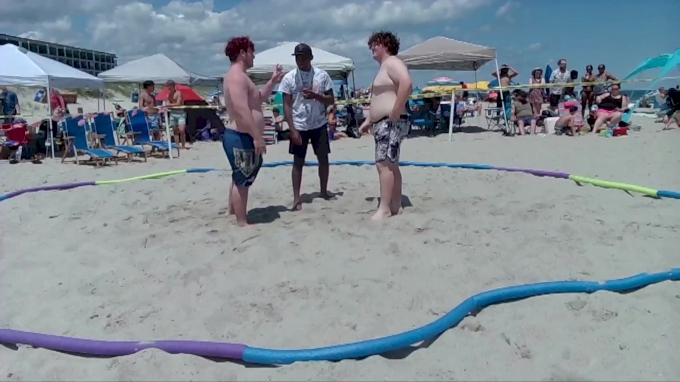 260-280 lbs Round 1 - Dominic Porter, Nevada vs Clayton Geouge, Western ...