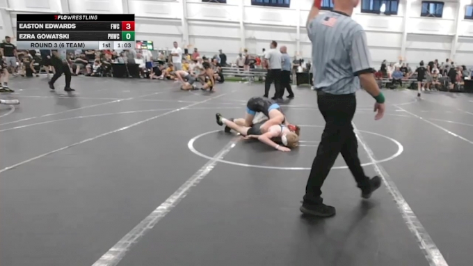 132 lbs Round 3 (6 Team) - Easton Edwards, Freakztyle Wrecking Crew vs ...