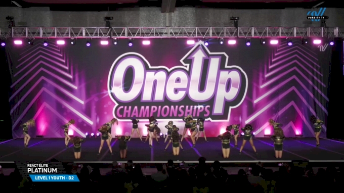 REACT Elite - Platinum [2025 L1 Youth - D2 Day 2] 2025 One Up Bellevue ...