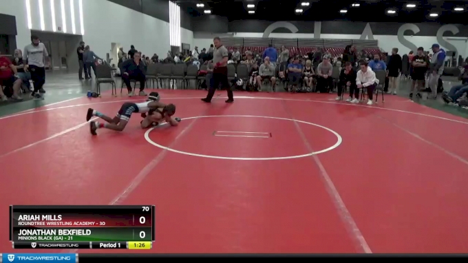 70 lbs Placement Matches (8 Team) - Jonathan Bexfield, Minions Black ...