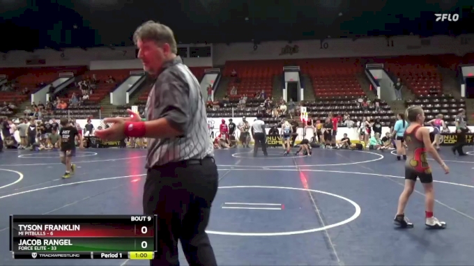 75 lbs Round 3 (6 Team) - Jacob Rangel, Force Elite vs Tyson Franklin ...