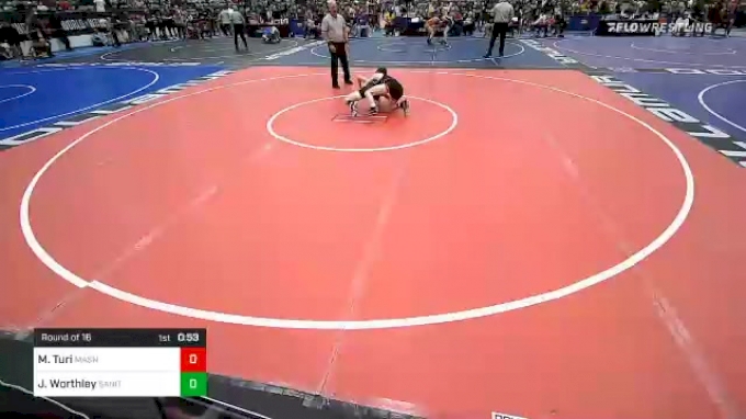 115 lbs Round Of 16 - Michael Turi, Mat Assassins vs Jason Worthley ...