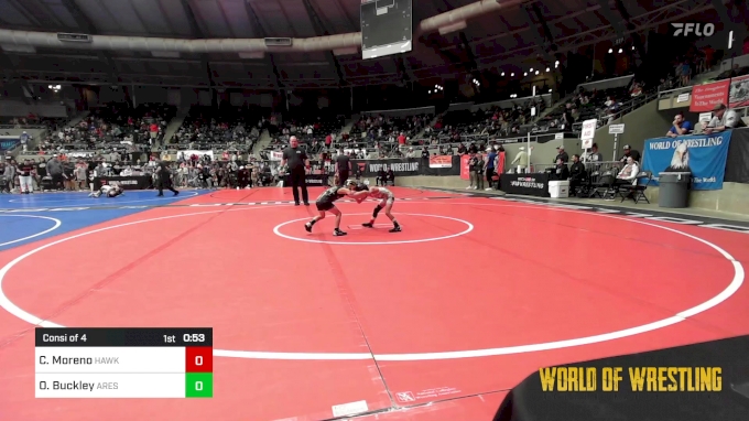 40 lbs Consi Of 4 - Christopher Moreno, Hawkeye WC vs Owen Buckley ...