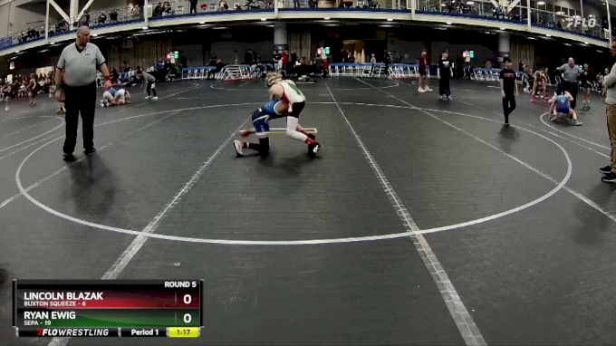 68 lbs Round 5 (6 Team) - Ryan Ewig, SEPA vs Lincoln Blazak, Buxton Squeeze