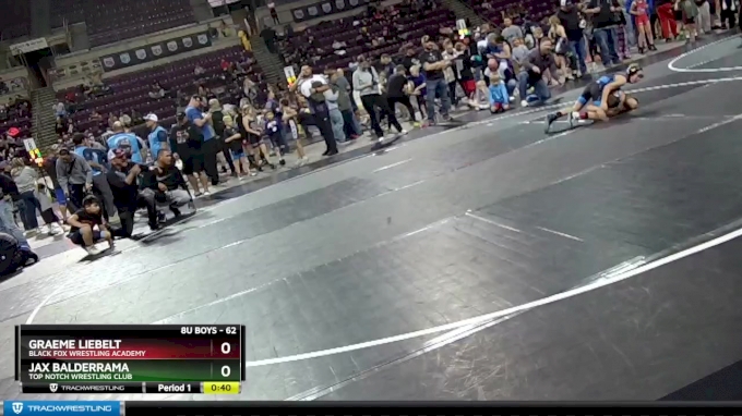 62 lbs Quarterfinal - Jax Balderrama, Top Notch Wrestling Club vs ...