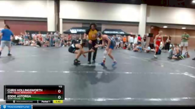 112 lbs Round 4 (6 Team) - Eddie Astorga, Team Gotcha vs Chris ...