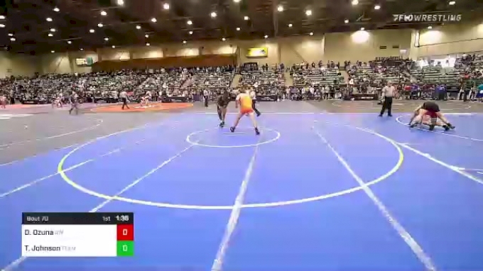 220 lbs Consi Of 8 #2 - David Ozuna, RedWave Wrestling vs Tarell ...